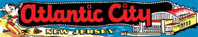 AtlanticCity-BumperSticker | Vintage Road Trip Collection